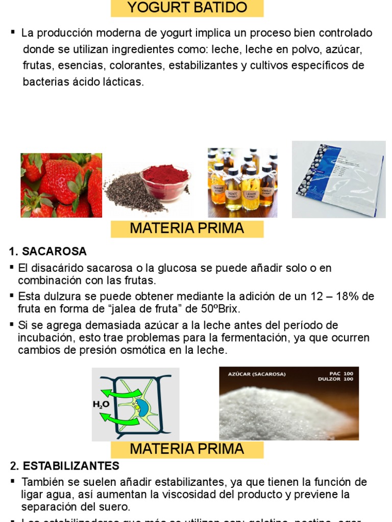 Proceso de Elaboración del Yogurt Batido | PDF | Yogur | Leche
