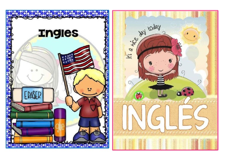 Portada de Cuaderno de Inglés | PDF