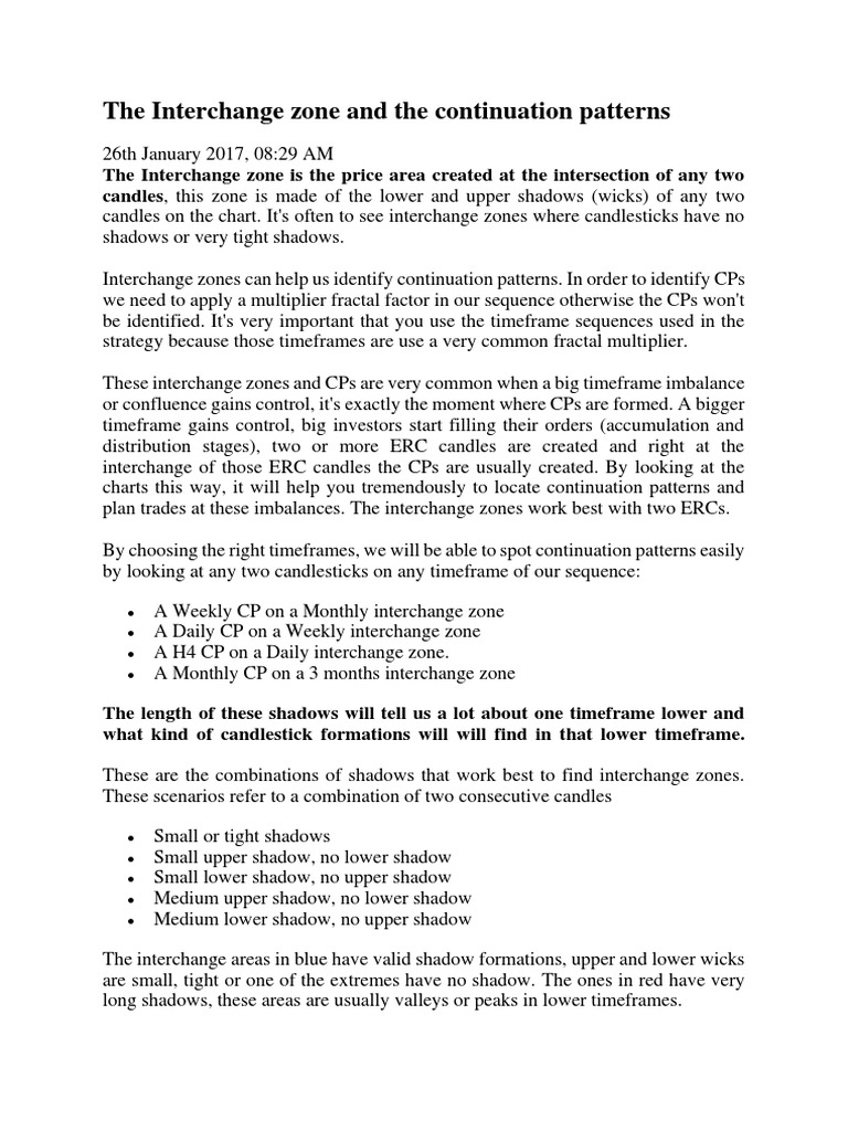 Identifying Continuation Patterns Through Interchange Zones and Shadow ...