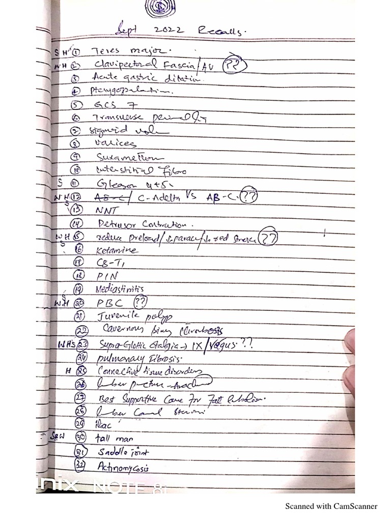 Mrcs Recalls Sept 2022 Handwritte | PDF