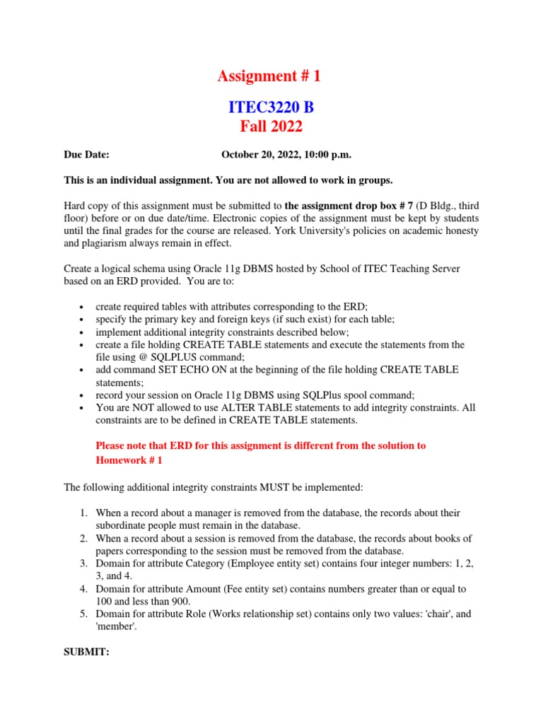 Assign 1 B22 | PDF | Databases | Data Model