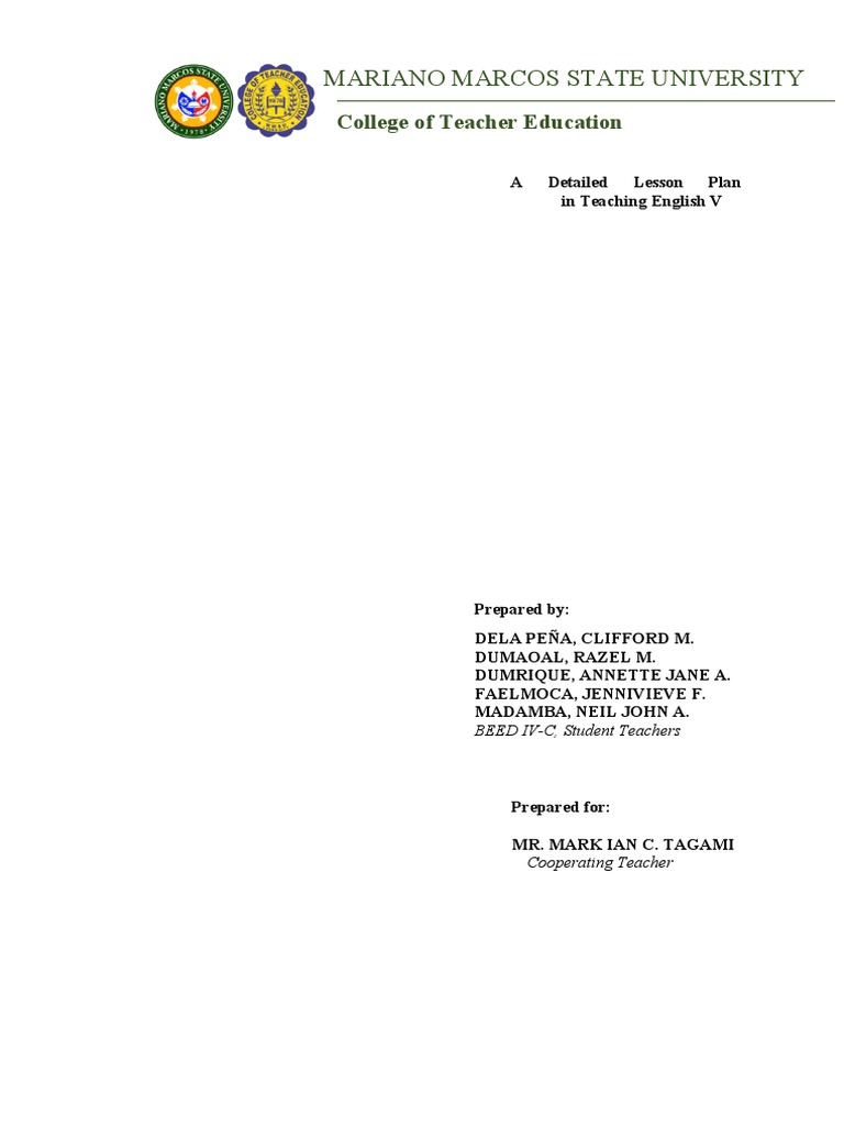 LP Week 3 | PDF | Teachers | Lesson Plan