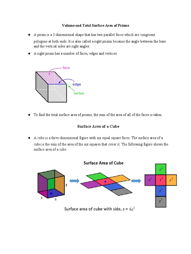 TSA Andvolume of Solids | PDF | Area | Volume