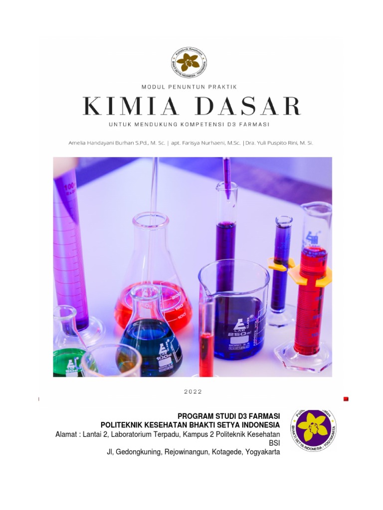 Petunjuk Praktik Kimia Dasar Kurikulum 2022 | PDF | Bisnis | Teknologi & Rekayasa