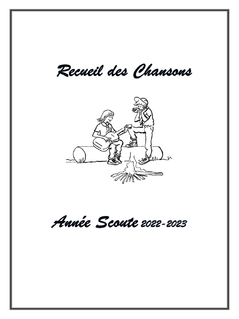Recueil de Chansons Scouts | PDF