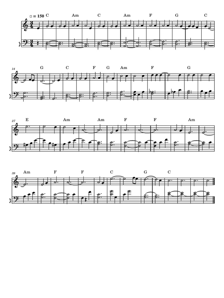 Halellujah Leonard Cohen | PDF