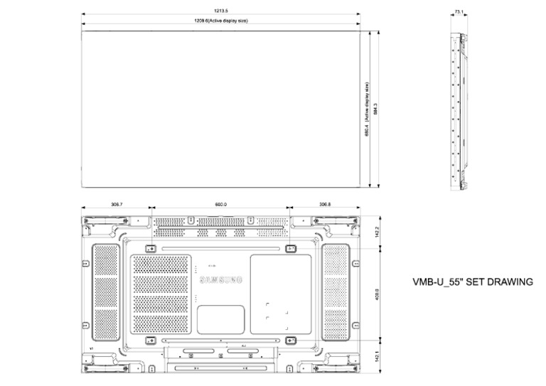 Lh55vmb-U Set Dimension 220425 | PDF