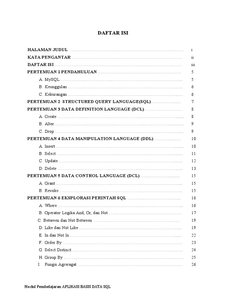KD 10 Basis Data | PDF