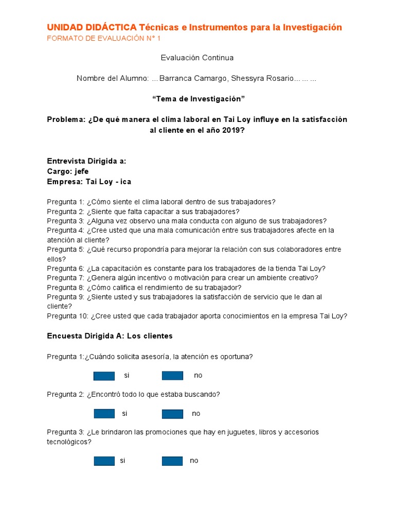 Formato EC1 barranca shessyra | PDF
