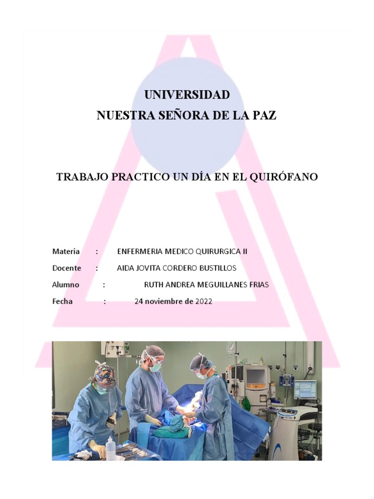 Quirofano Enfermedicquiru2. | PDF | Ciencia y matemática
