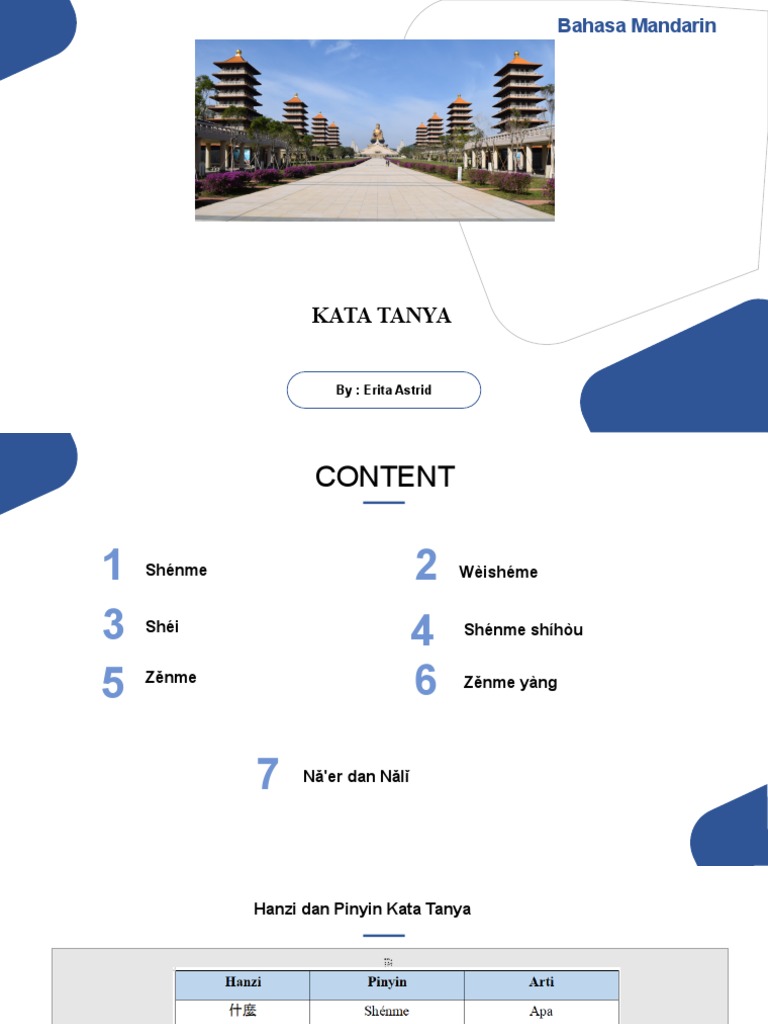 Kata Tanya | PDF