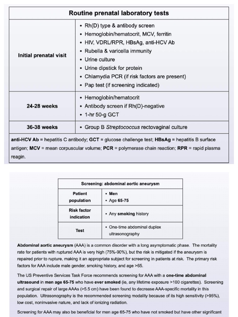 Screening Omg | PDF