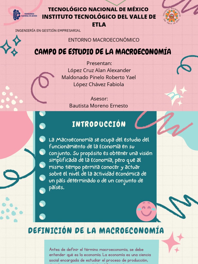 Entorno MACROECONÓMICO | PDF | Macroeconómica | Ciencias económicas