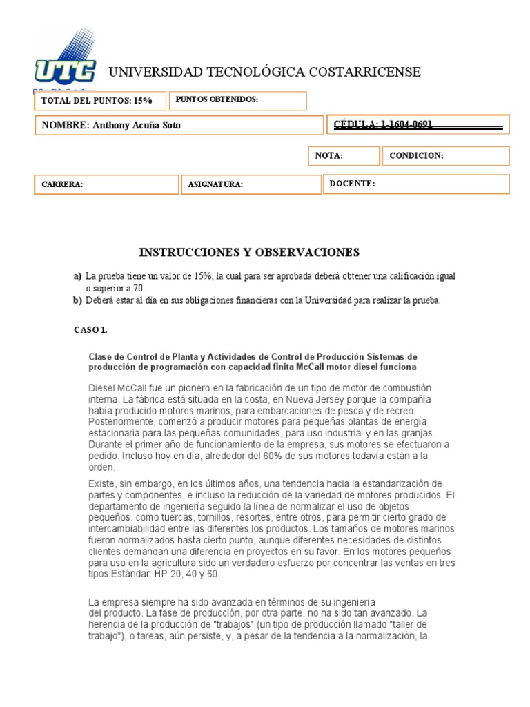 Caso 1 | PDF