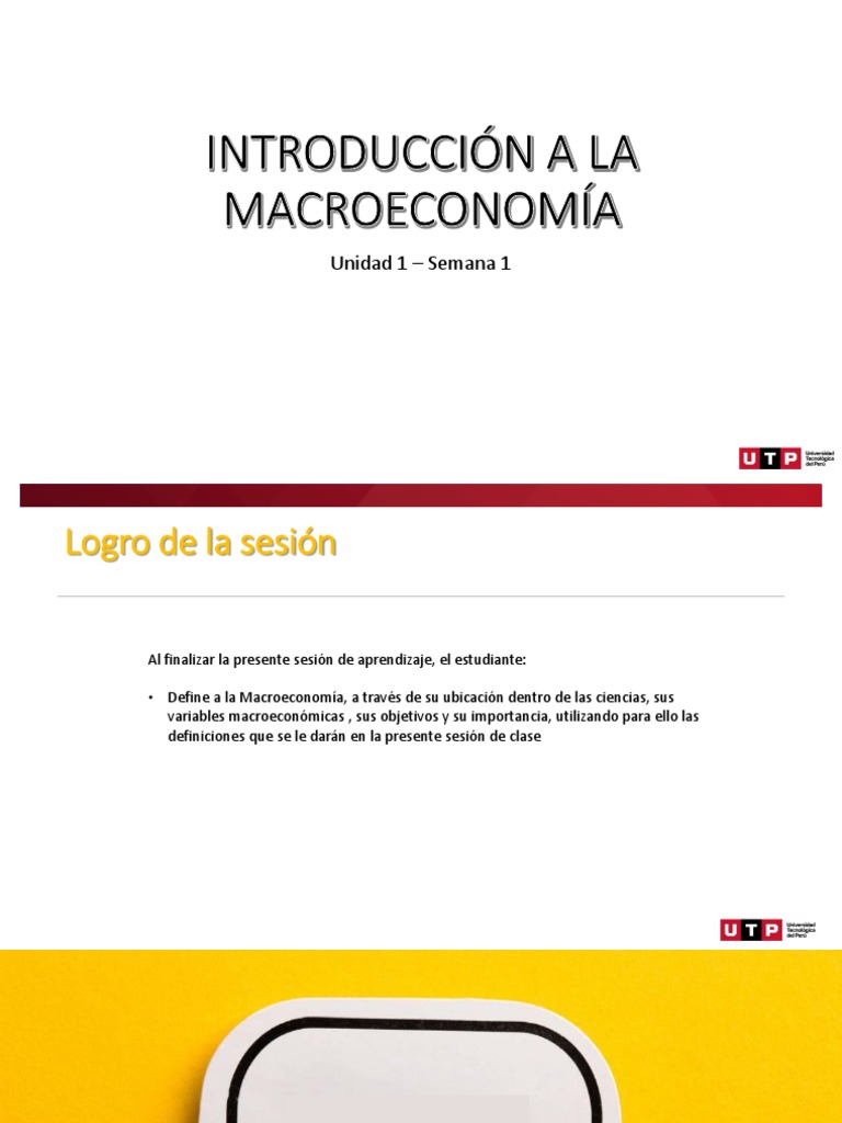 S01.s1 Material INTRODUCCION A LA MACROECONOMIA | PDF | Macroeconómica | Inflación