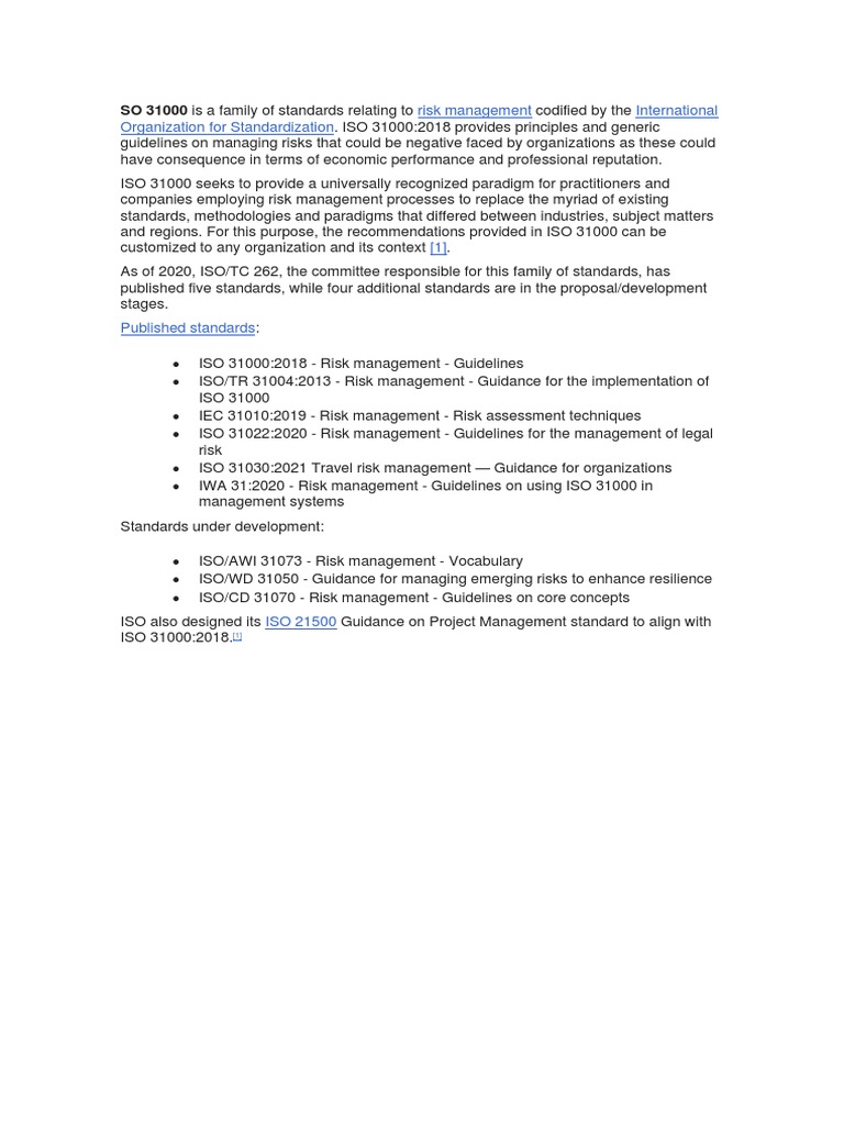 Iso 31000 Parte3 | PDF