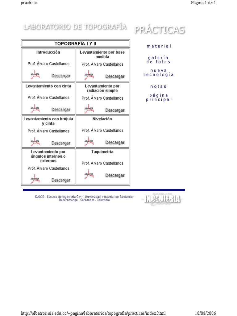 Topografia | Descargar gratis PDF | Topografía | Triángulo