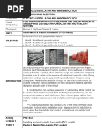 NC2 Reviewer Eim | PDF | Electrical Wiring | Electrical Conductor