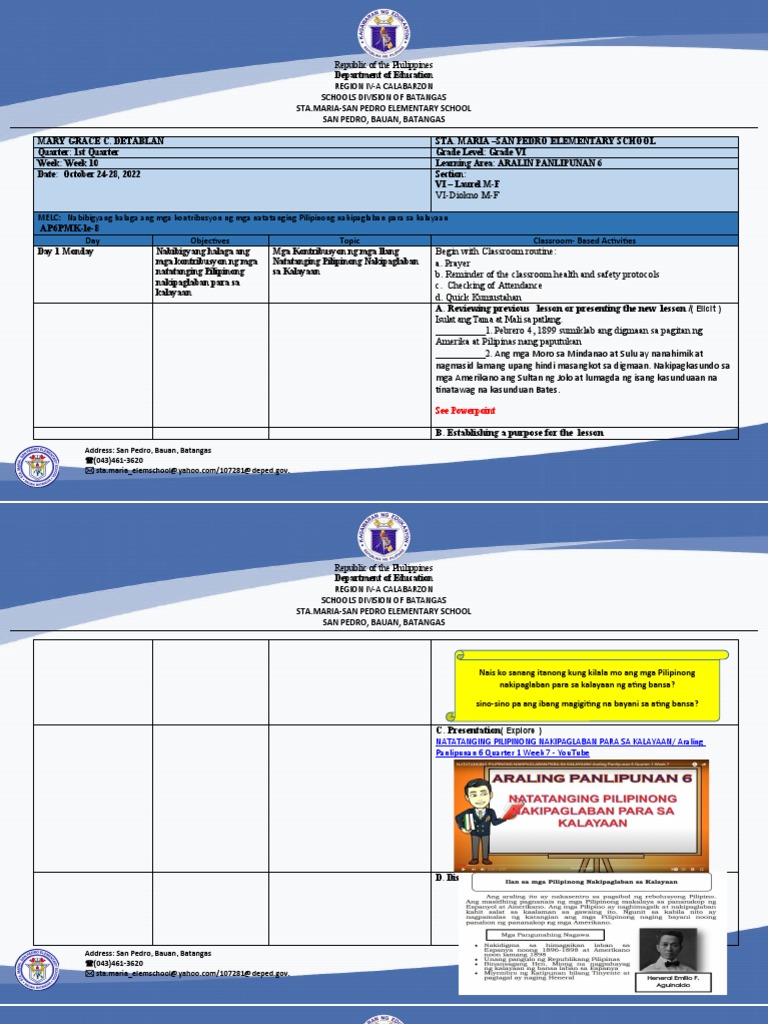 WHLP Week 8 Q1 Ap | PDF