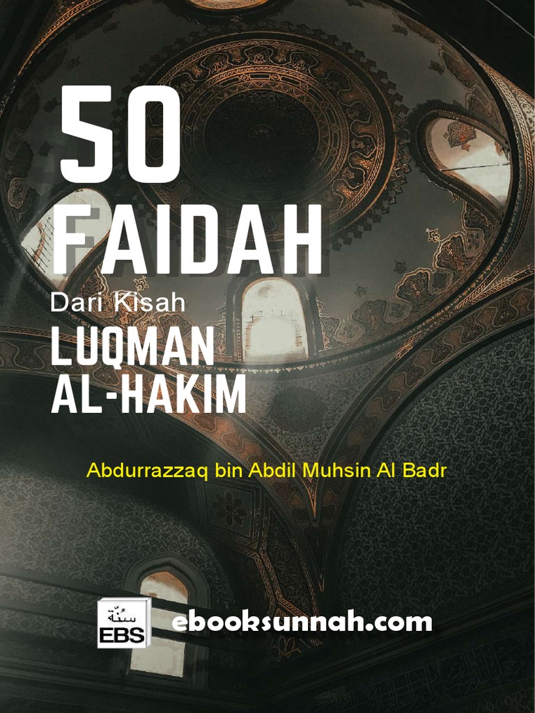 50 Faidah Dari Kisah Luqman Al-Hakim EBS | PDF