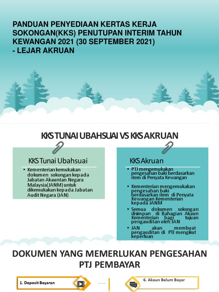 Tatacara Pengesahan Baki PTJ Penutupan Interim - Unit Akaun | PDF