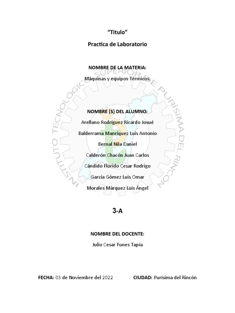 PROYECTO Maquinas Termicas | PDF | Intercambiador de calor | Calor