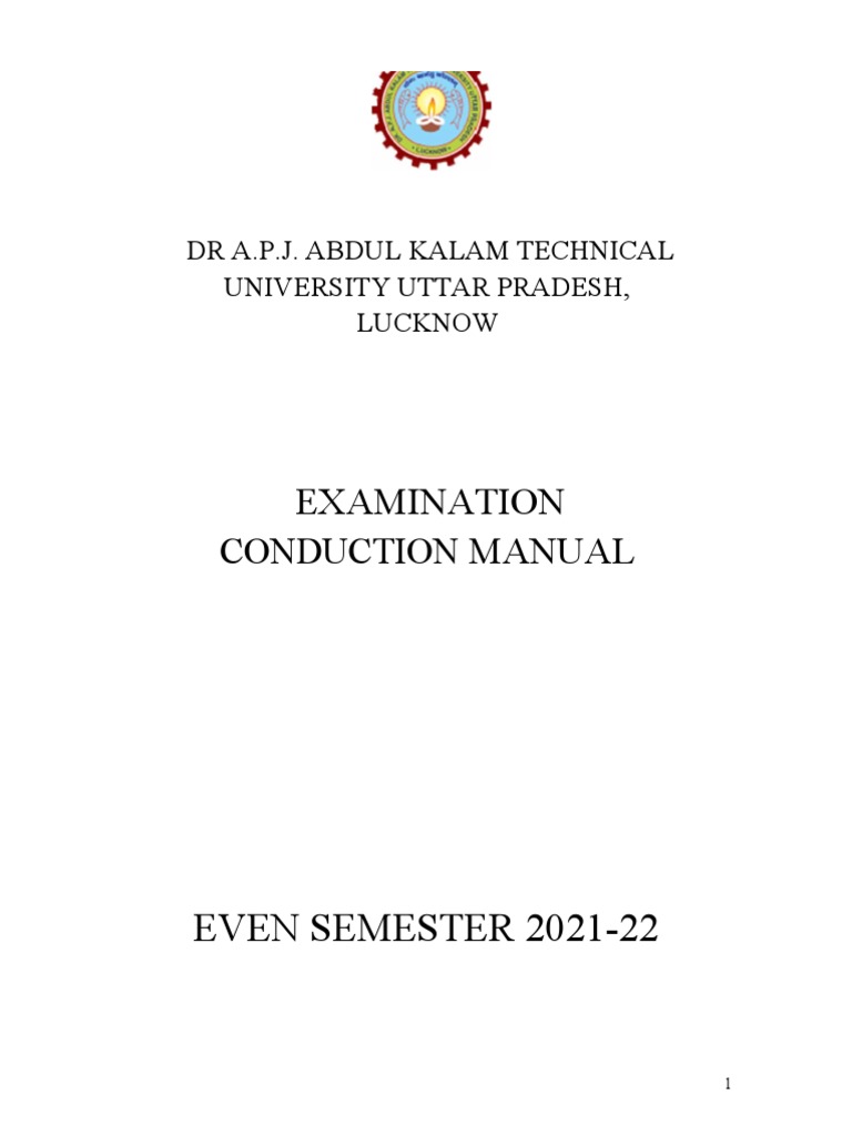 Exam Manual | PDF