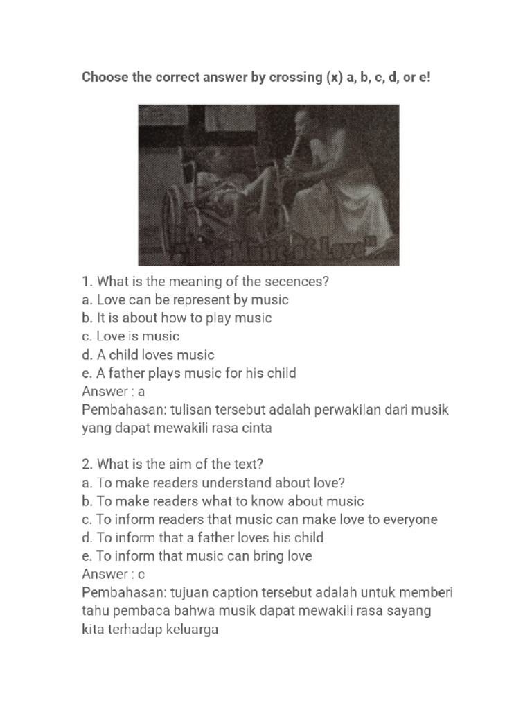 Contoh Soal Caption | PDF