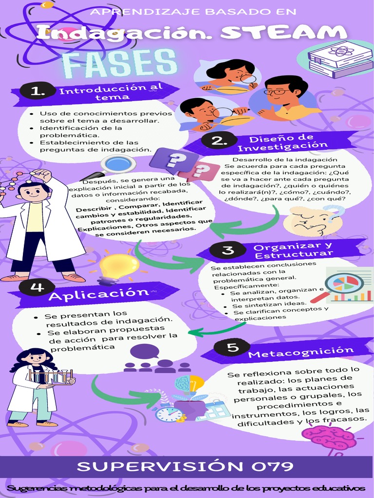 Infografia Proyecto STEAM | PDF | Ciencia cognitiva | Cognición