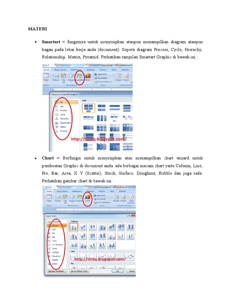 Pengertian Dan Cara Mengoperasikan SmartArt | PDF | Bisnis