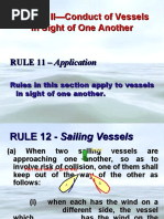 COLREG 72 - Explain | PDF