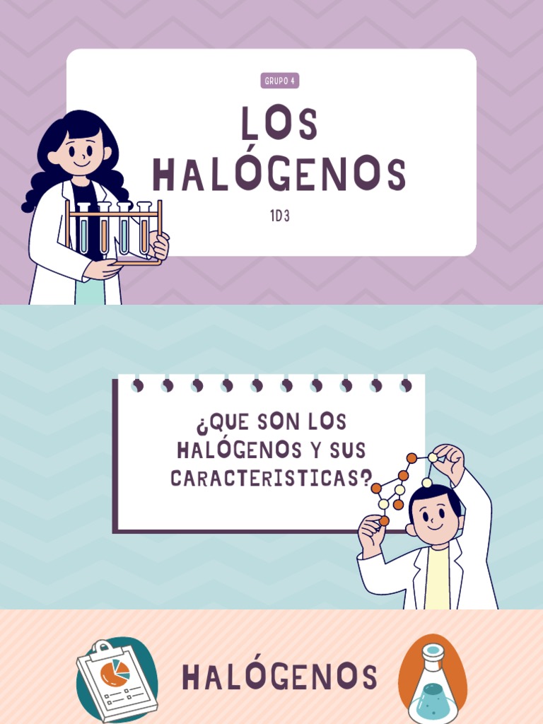 Los halógenos | PDF