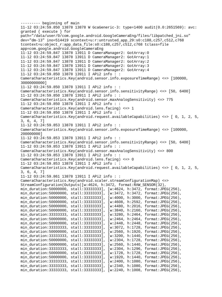Log Cat 1668198299795 | PDF | Computer Engineering | Computer Science