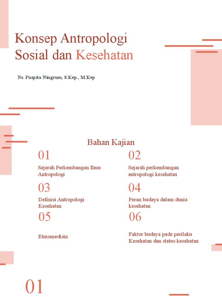Konsep Antropologi Sosial Dan Kesehatan Pdf