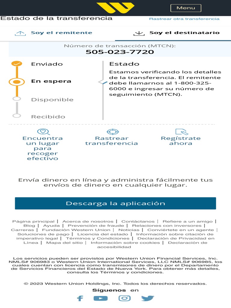 Money Transfer Global Money Transfer Western Union | PDF