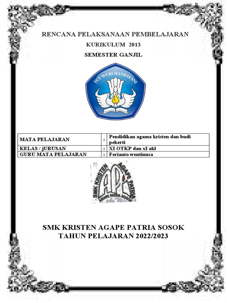 COVER RPP Verri | PDF | Sains & Matematika