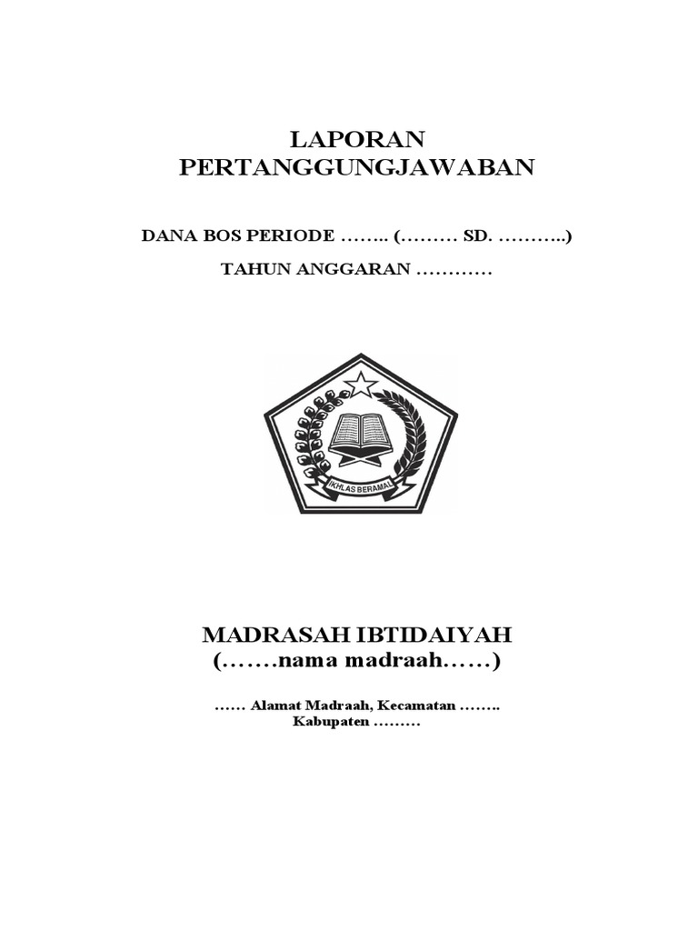 Contoh Narasi Laporan Bos Periode Terbaru | PDF