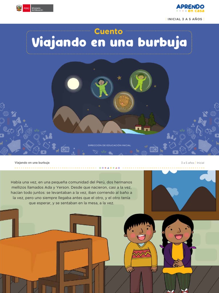 Un viaje mágico en burbujas | PDF