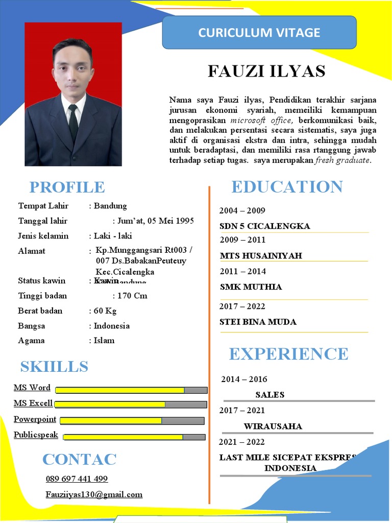 CV Baru Ku 2022 | PDF
