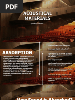 Best Sound Reflecting Materials List | PDF | Reflection (Physics) | Sound