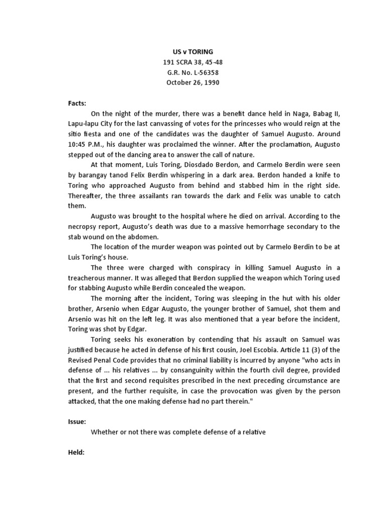 Crim Law 2 | PDF | Assault | Hazards