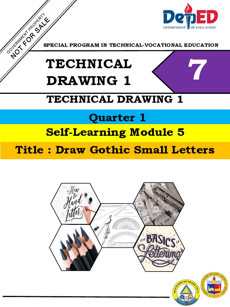 Sptve Techdrwg7 Q1 M5 | PDF | Learning | Pencil