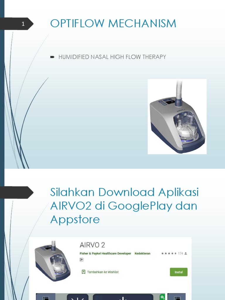 Optiflow: Humidified Nasal High Flow Therapy | PDF