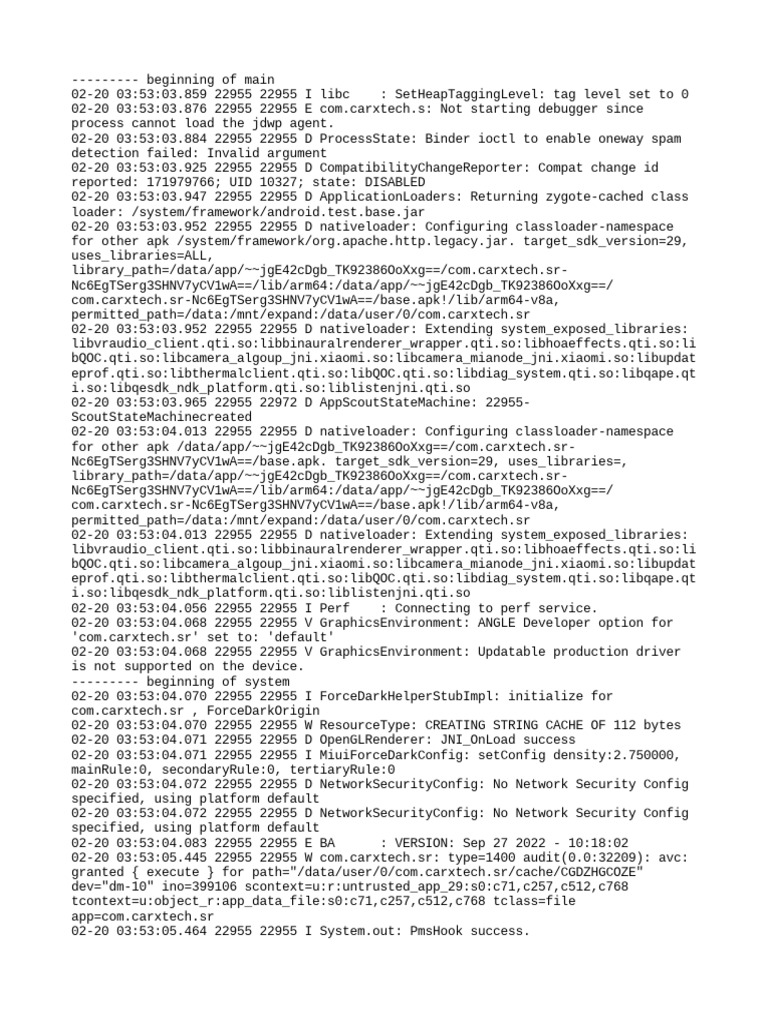 Mod Menu Log Com Carxtech Sr Pdf Library Computing Computer Programming