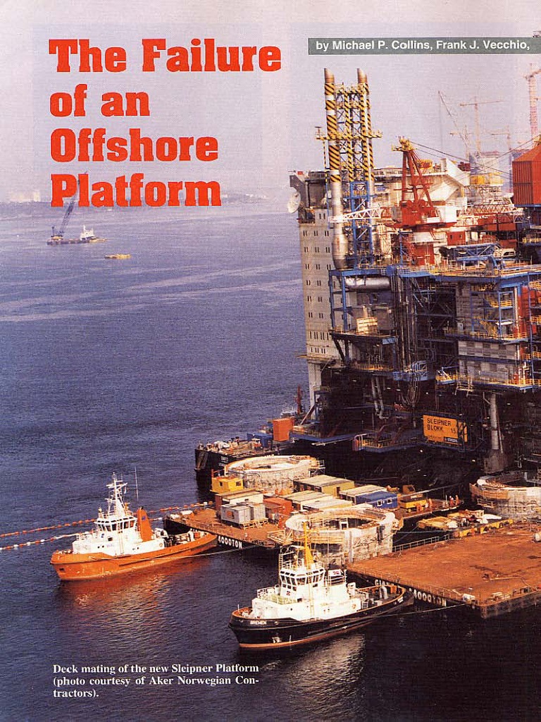 The Failure of An Offshore Platform - CI - 1997 | PDF