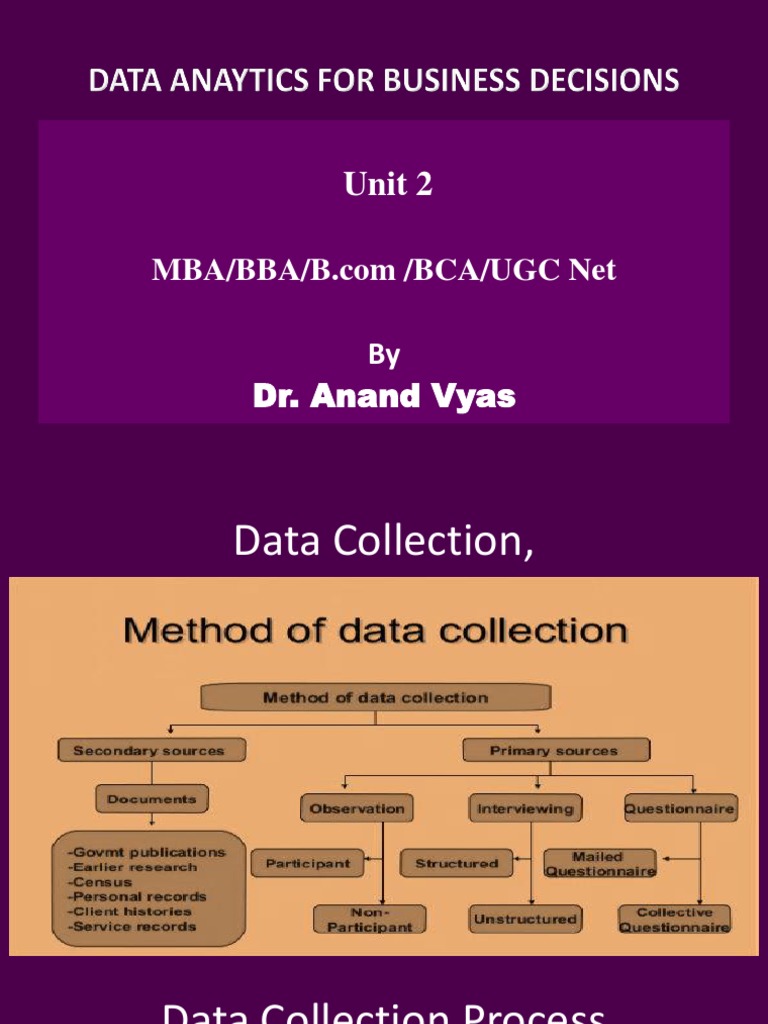 Unit 2 Data Analytics | Download Free PDF | Outlier | Data