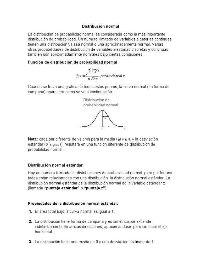 Clase1. Aplicaciones de La Distribución Normal | PDF | Distribución ...