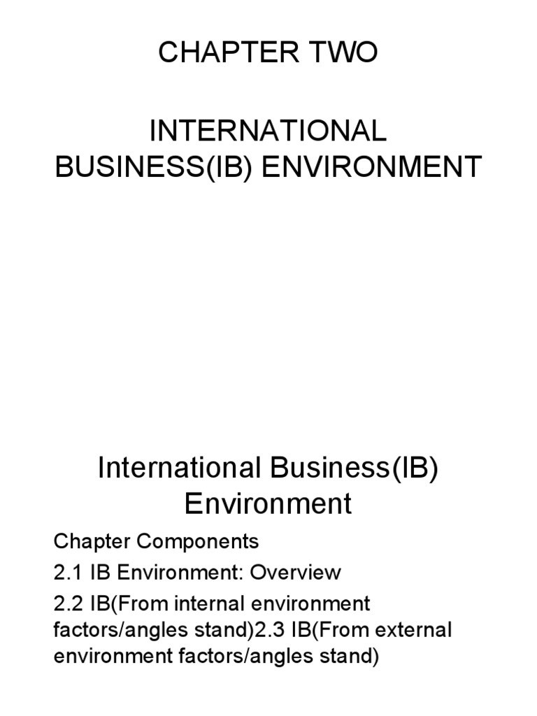 Ibm Chapter Two | PDF | Cost Of Living | Intellectual Property