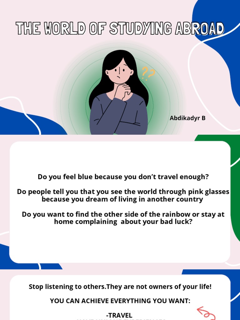 Studying Abroad ? | PDF