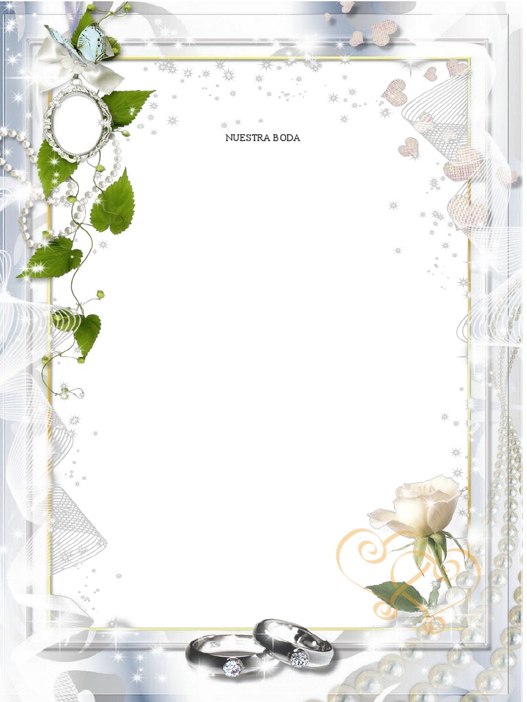 Plantilla Invitacion Para Boda Word Pdf